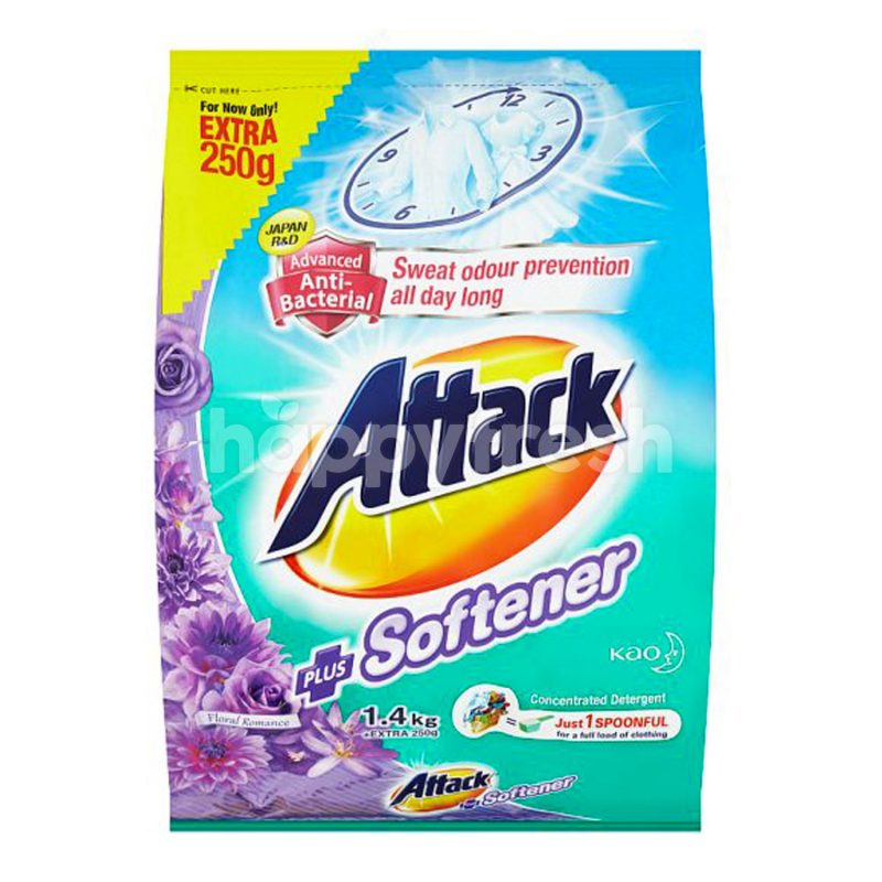 Attack Plus Softener Floral Romance 1.65Kg - Quin Mart PJ - 11 Mini Market